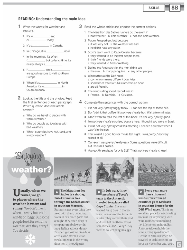 Personal Best A1 Workbook | PDF