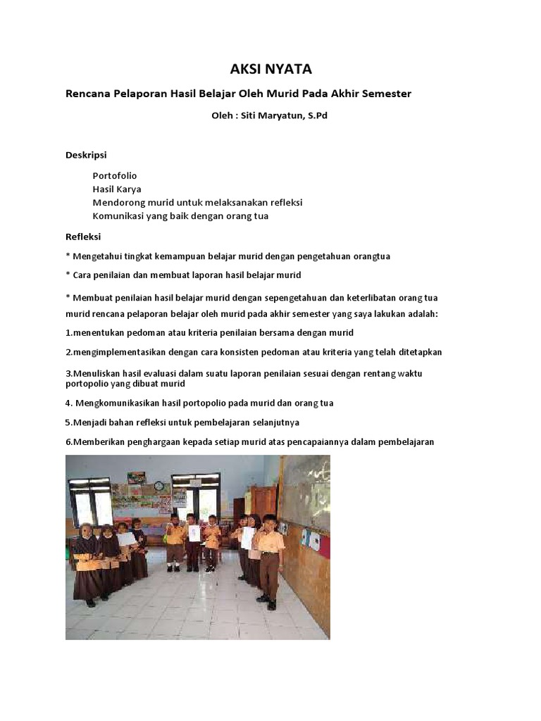 Pelaporan Hasil Belajar Murid | PDF | Karier & Perkembangan | Ilmu Sosial