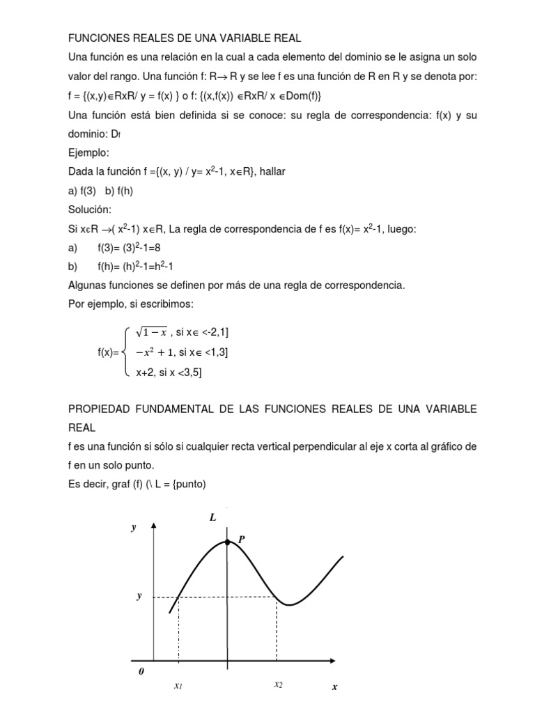 FUNCIONES | PDF | Función (Matemáticas) | Funciones y mapeos