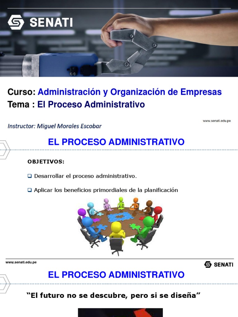 Proceso Administrativo Empresarial | PDF | Planificación | Business
