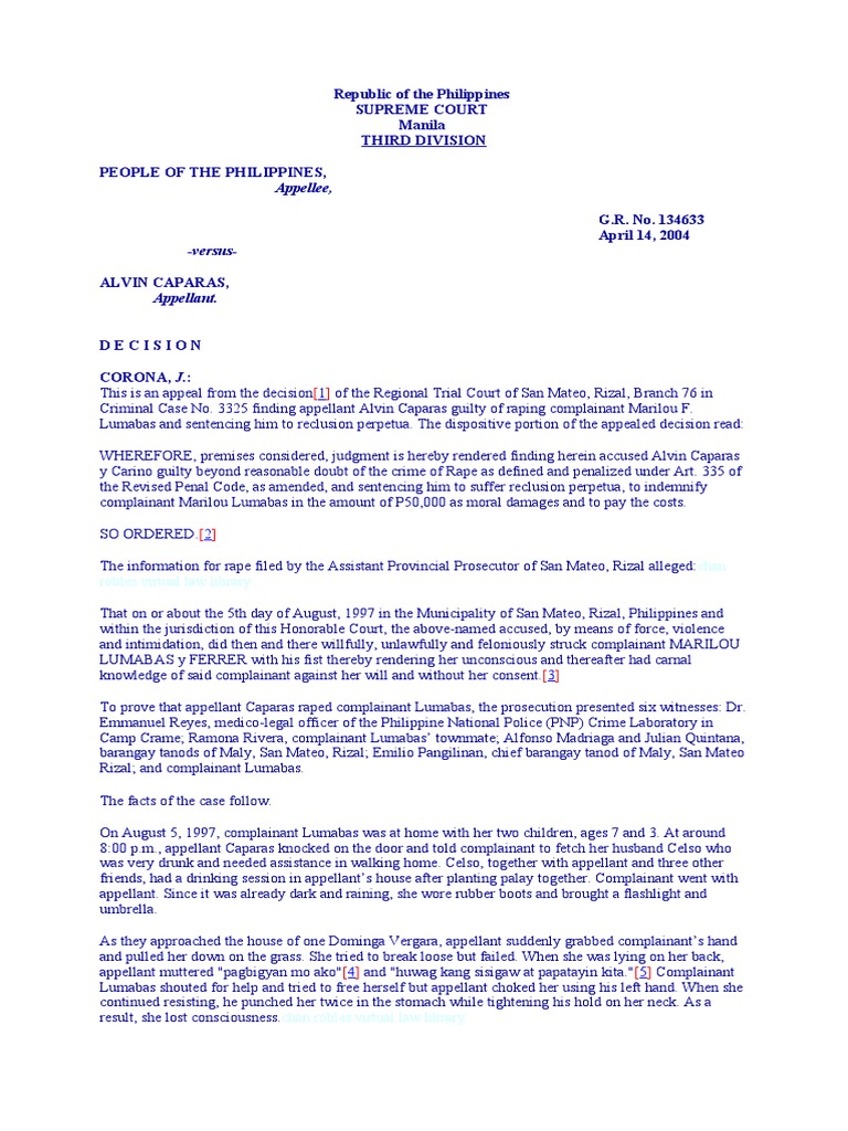 Rape Cases 2004 | PDF | Rape | Witness