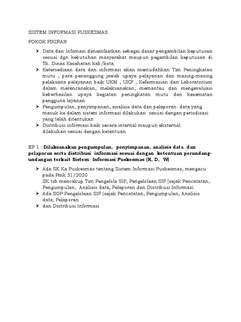 Sk009-Sistem Informasi Puskesmas | PDF | Pengembangan Diri