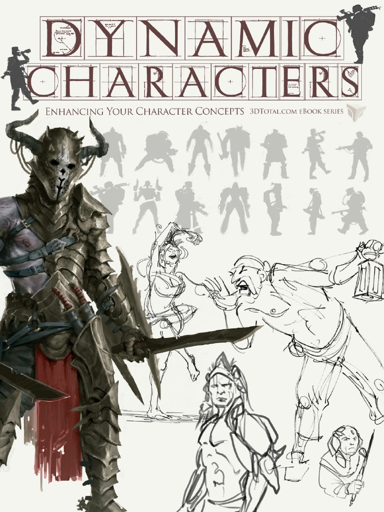 3D Total Dynamic Characters MAGAZINE | PDF | Thought | Brainstorming