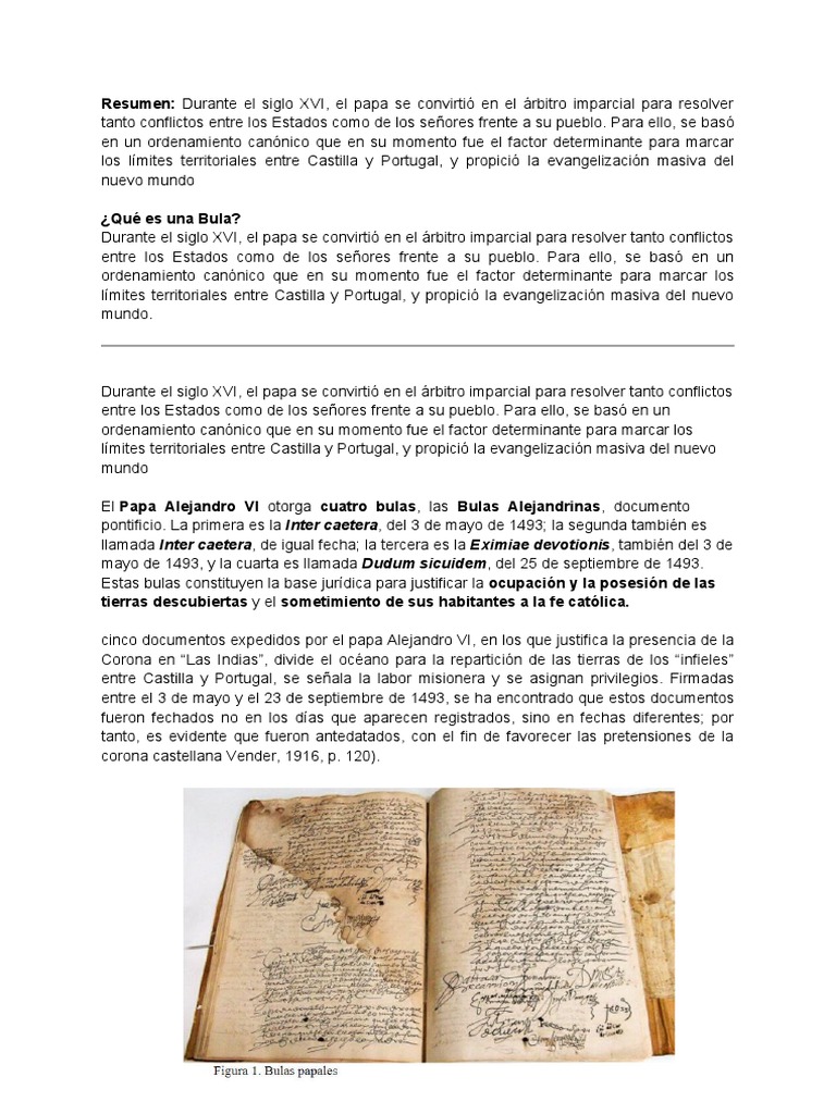 Las Bulas Alejandrinas | PDF | España