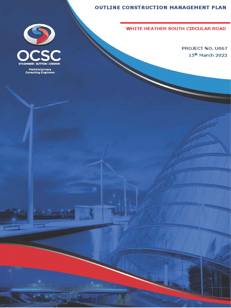 Outline Construction - Management - Plan | PDF | Noise | Crane (Machine)