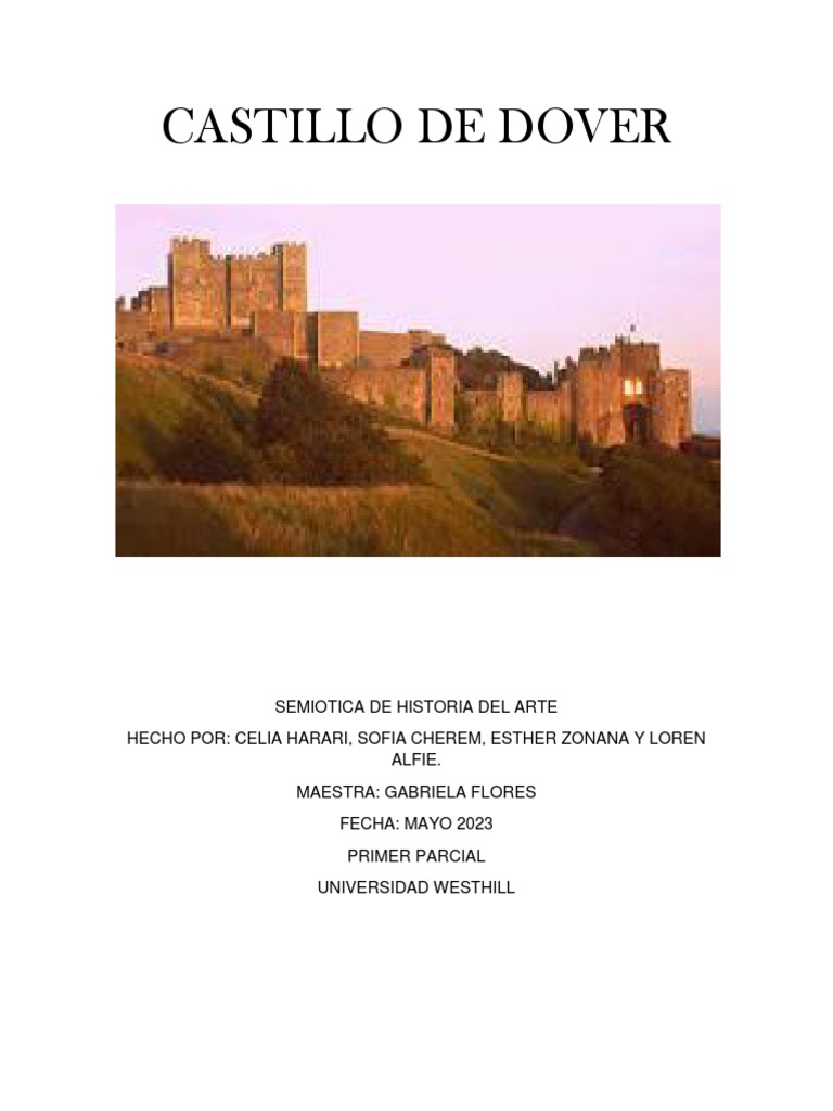 Historia y Arquitectura del Castillo de Dover | PDF | Castillo | Torre