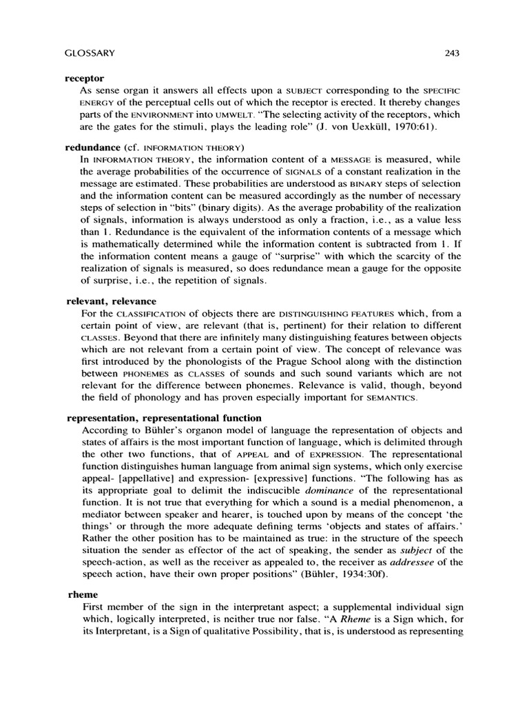 Vdoc - Pub Classics of Semiotics 251 275 | PDF | Semiotics | Syntax