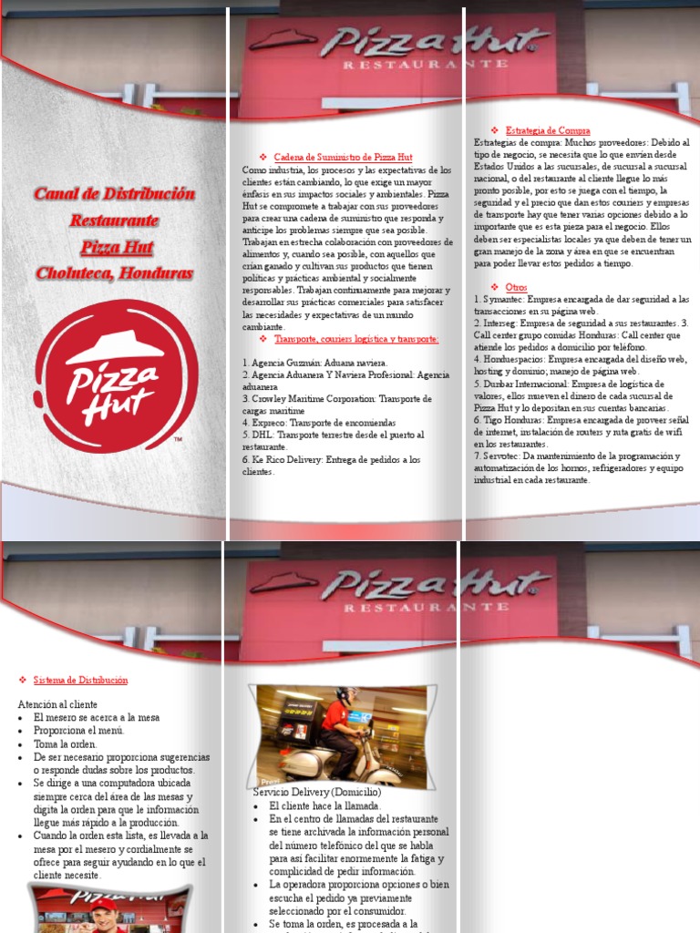 Triptico | PDF | Entrega (Comercio) | Logística