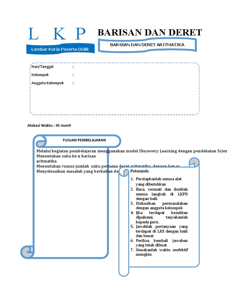 LKPD KD 3.6 Pert 1 | PDF | Metode & Bahan Ajar