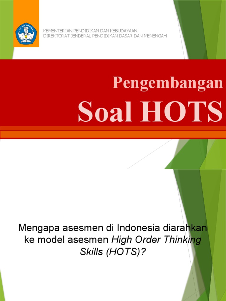 Penyusunan Soal Hots | PDF