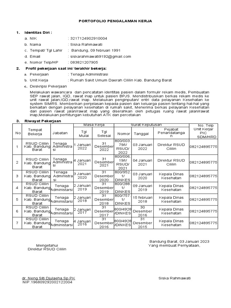 Portofolio Ccep | PDF
