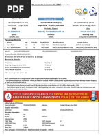 LTA Bill Template 1 | PDF | Ticket (Admission)