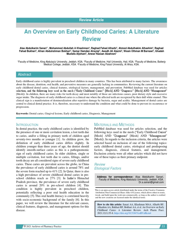 Ref 1 | PDF | Dentistry | Clinical Medicine