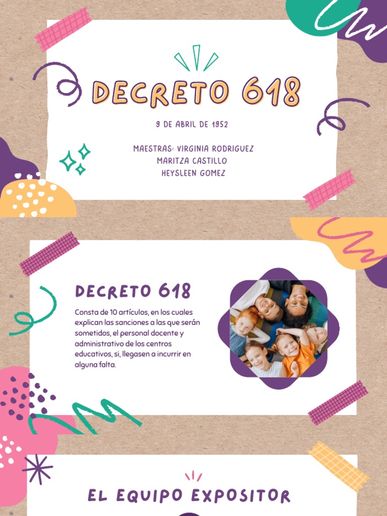 Decreto 618 | PDF