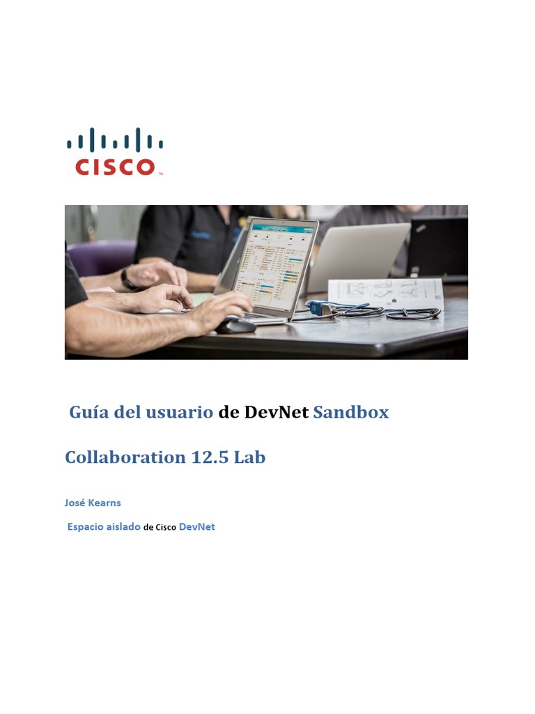 Guía de DevNet Sandbox Collaboration 12.5 | PDF | Red privada virtual | Ventana (informática)