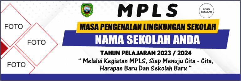Contoh Spanduk Mpls SMP Tahun 2023 | PDF