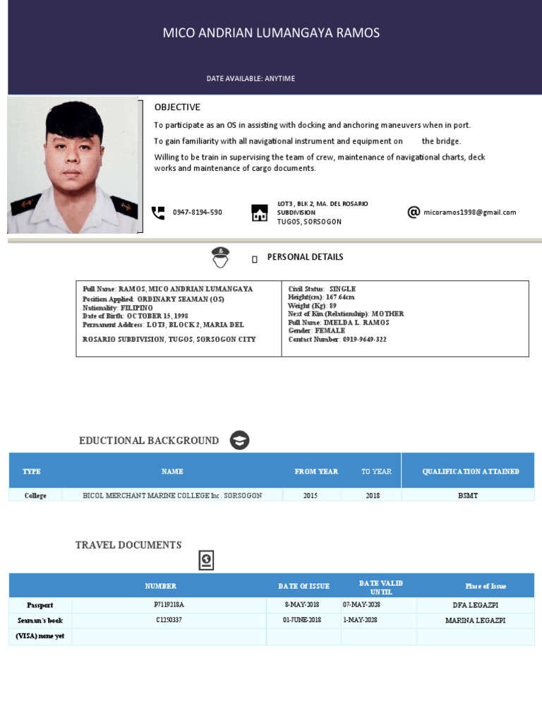 Cv. Mico | Download Free PDF | Ships | Water Transport