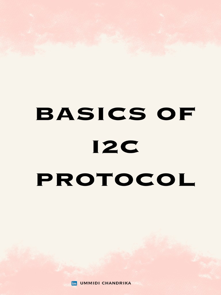 I2C Protocol Basics | PDF I2C Protocol Basics | PDF