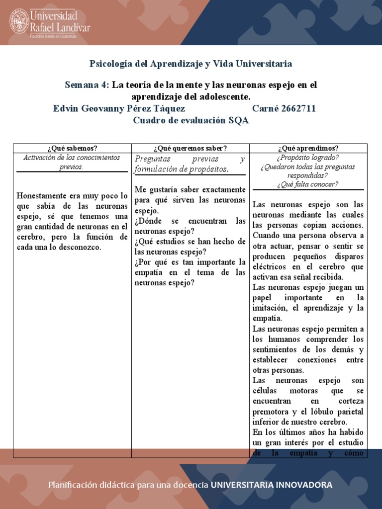 Indice de Calidad de Sueño de Pittsburgh | PDF | Empatía | Aprendizaje Indice de Calidad de Sueño de Pittsburgh | PDF | Empatía | Aprendizaje