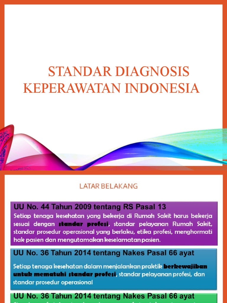 SDKI - Standar Diagnosis Keperawatan Indonesia | PDF