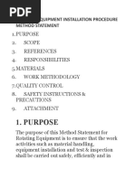 Bolt Tightening Procedure and Method Statement | PDF | Screw | Calibration