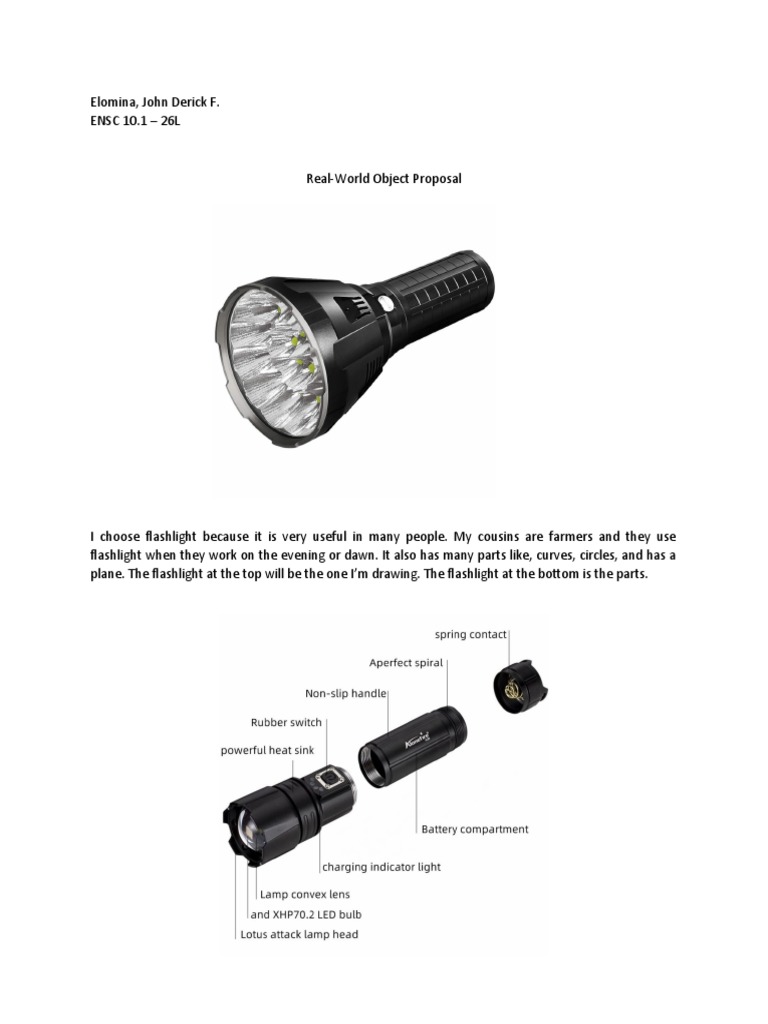 Flashlight | PDF
