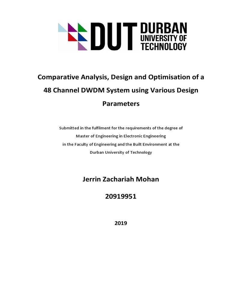 Dut Masters Degree in Engineering Dessertation - Final 04 Oct 2020 ...