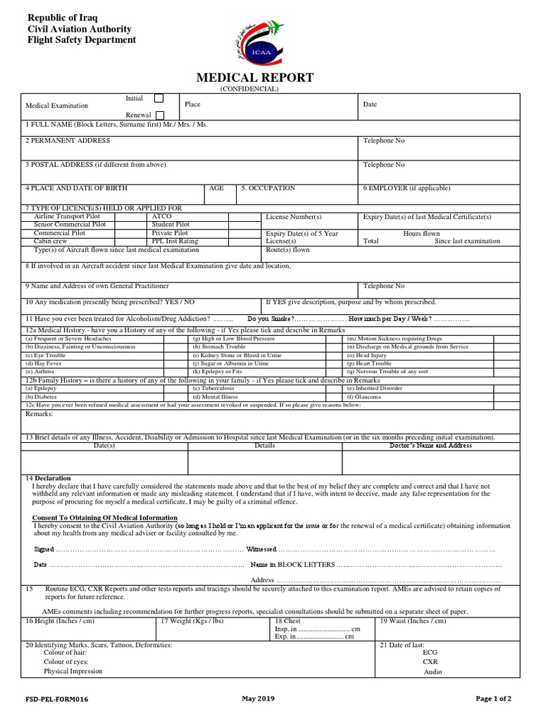 Medical Report | PDF | Glasses | Blood Pressure