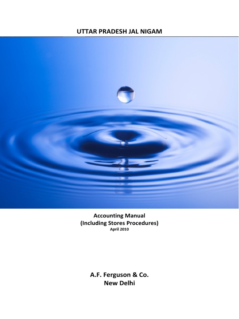 UPJN Accounting Manual | PDF | Expense | Debits And Credits