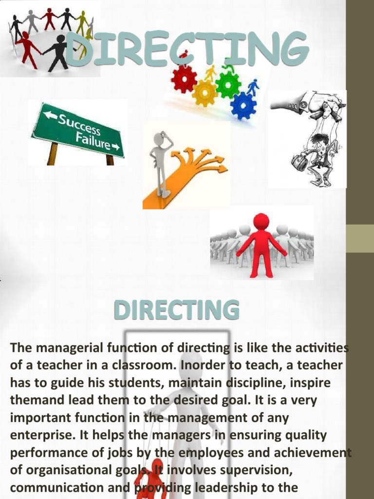 Directing Function | PDF | Leadership | Communication