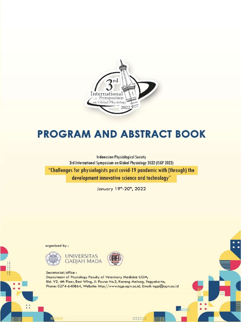 ISGP 2022 Program Book Edwin Widodo #53-072 HLM 28 Dan 63 | PDF ...