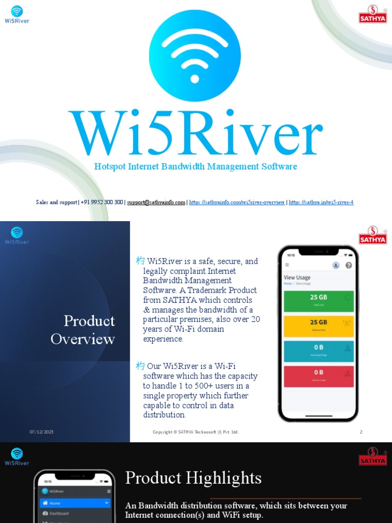 Wi5River ProductPresentation | PDF | Internet | Wi Fi