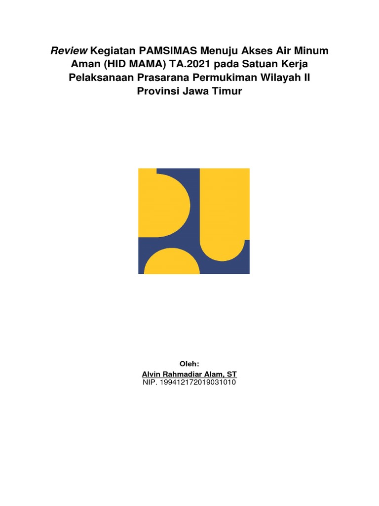 Logo Terbaru PAMSIMAS 2021 | PDF | Ilmu Sosial