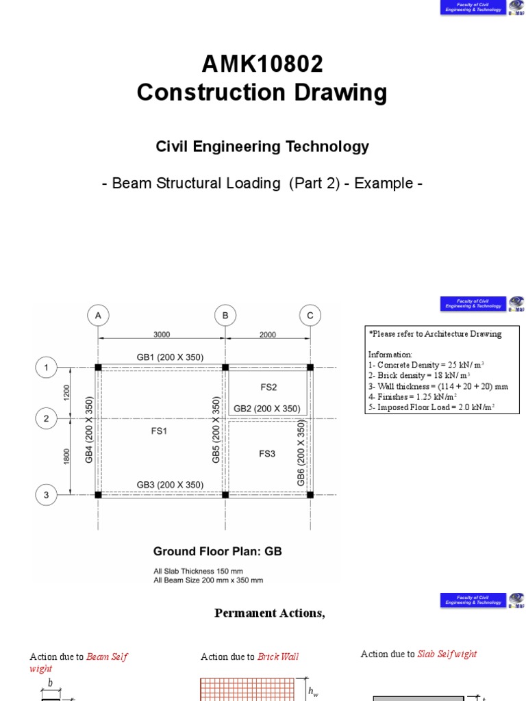 Structural Load Part 2 (Example) | PDF | Building Materials ...