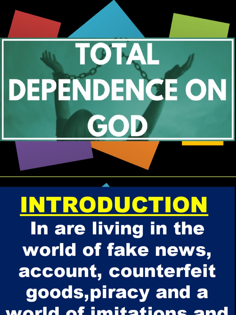 Be Dependent On God | PDF