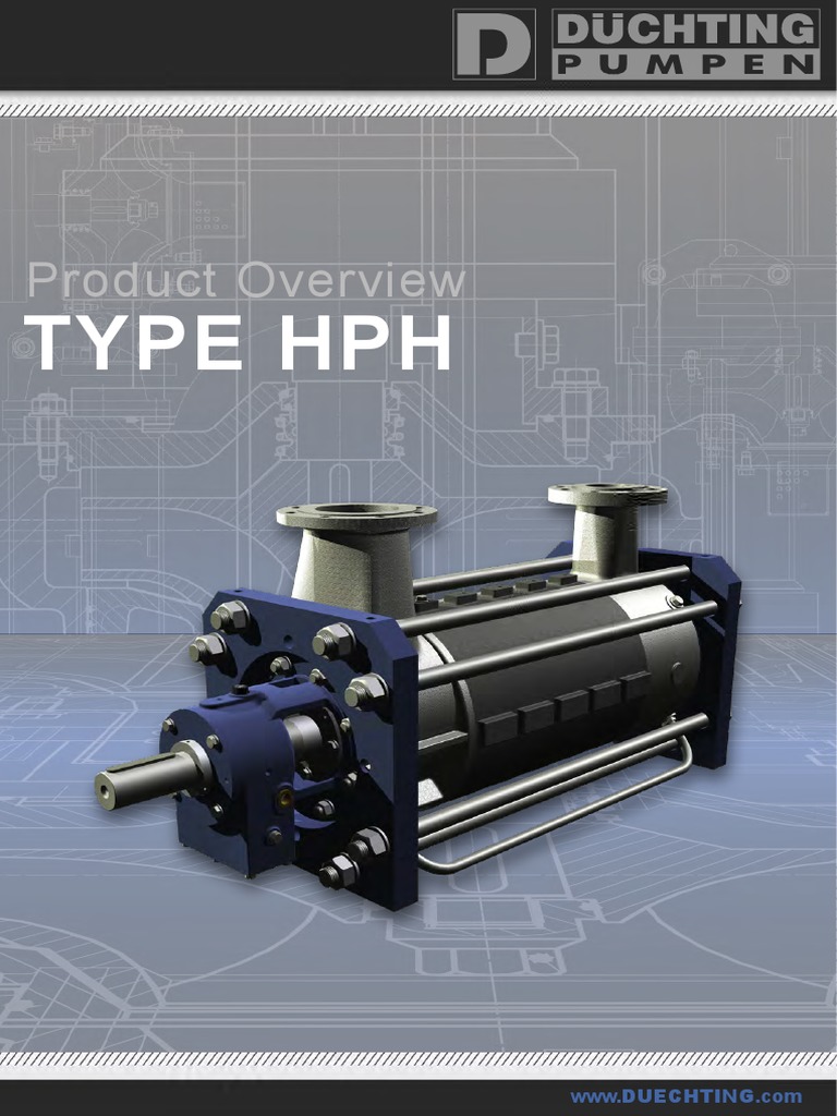 HPH Prospekt | PDF | Pump | Bearing (Mechanical)