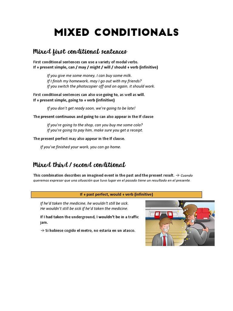 Mixed Conditionals | PDF | Linguistic Typology | Languages