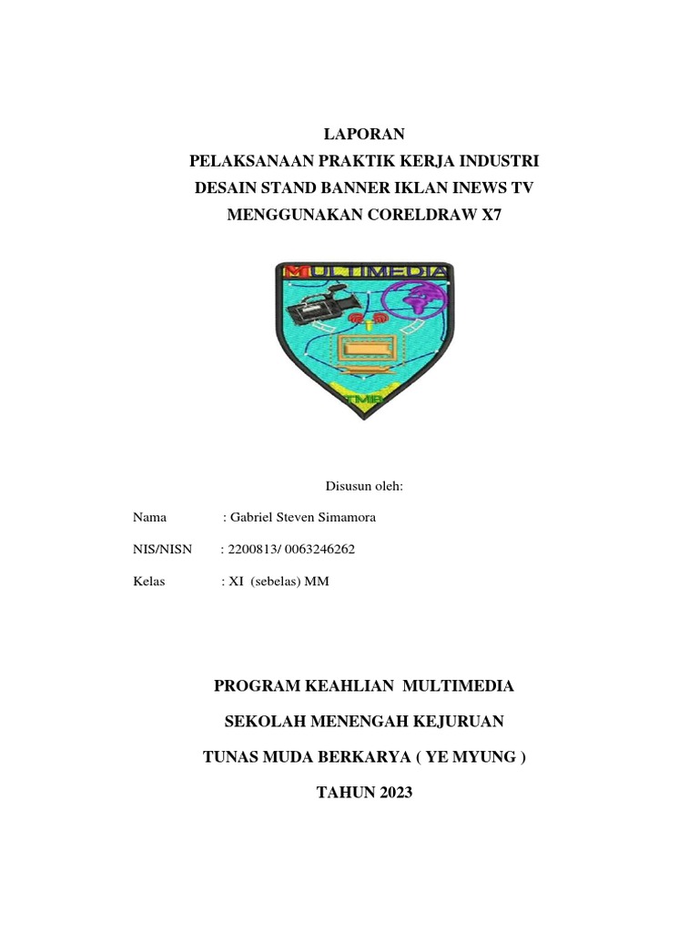 Laporan PKL Desain Banner INEWS TV | PDF