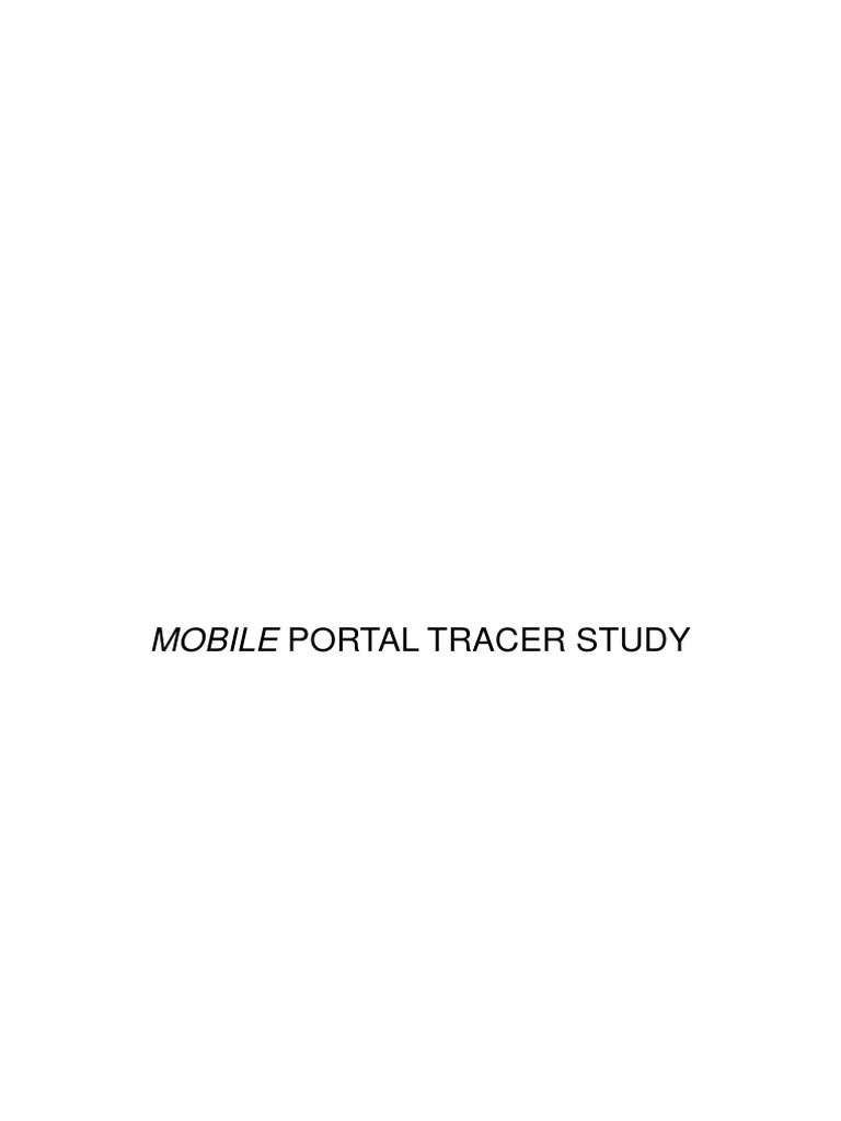 Penggunaan Tracerstudy Mobile | PDF