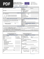 Ayala Coop Loan Application Form | PDF | Loans | Interest