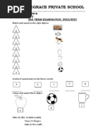 Examination Questions For Nursery 1 First Term | PDF | Foods