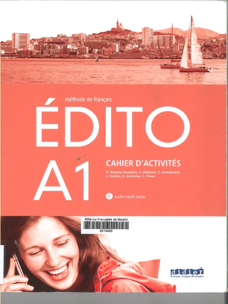 Edito A1 - Cahier D'activités | PDF