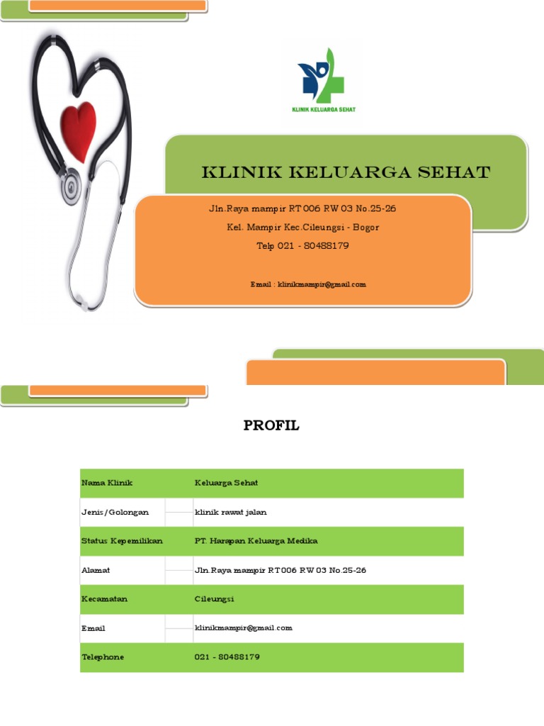 Profil Klinik Cileungsi | PDF