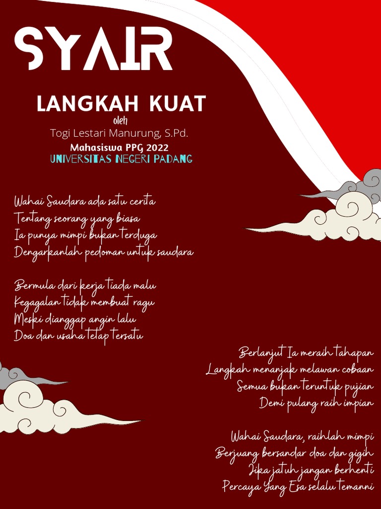 Memproduksi Syair - Togi Lestari Manurung, S.Pd. | PDF