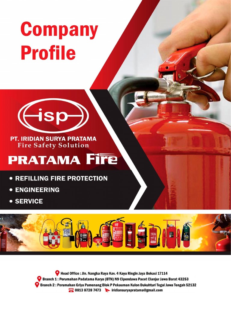 Company Profil ISP Fire Safety Solution 2023 | PDF