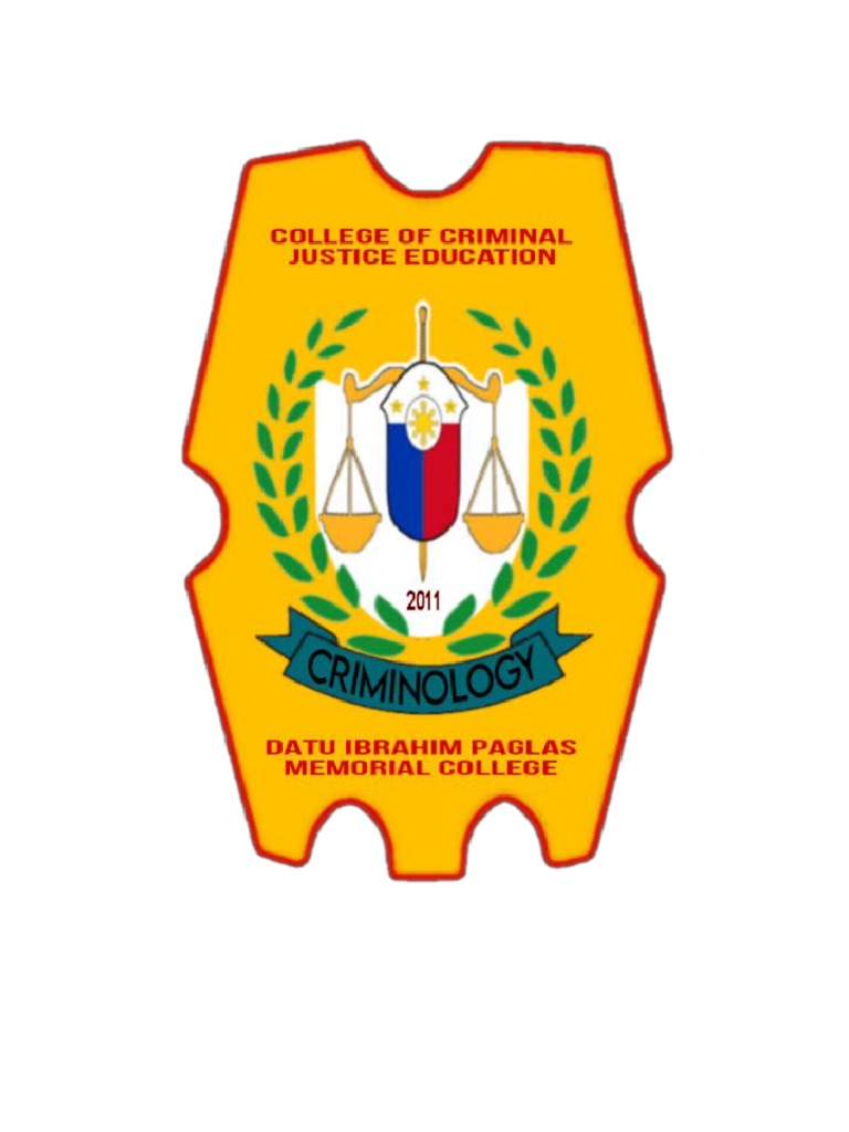 Criminology Department Logo | PDF