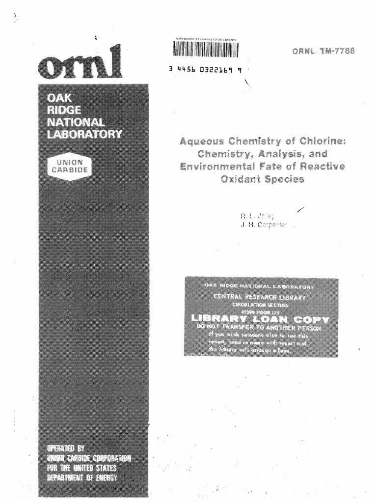 Hemija Hlora U Vodi | PDF | Chlorine | Chemical Elements