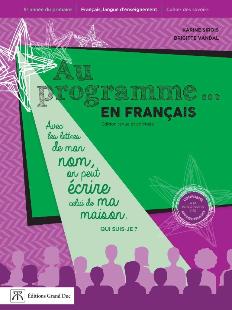 Au Programme en Français - 5 | PDF