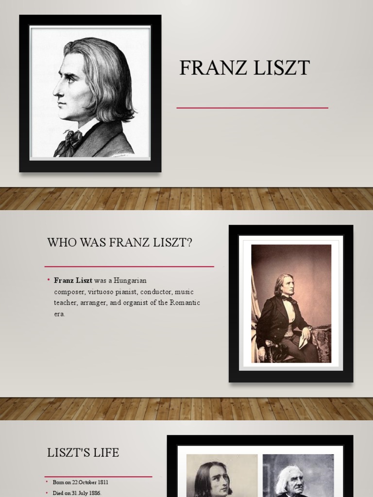 Franz Liszt: Life, Music, and Legacy | PDF