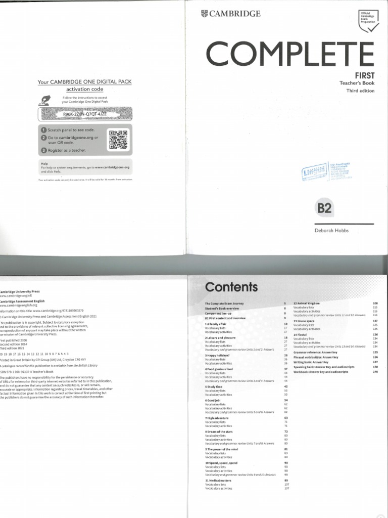 Complete First 3rd. TB | PDF